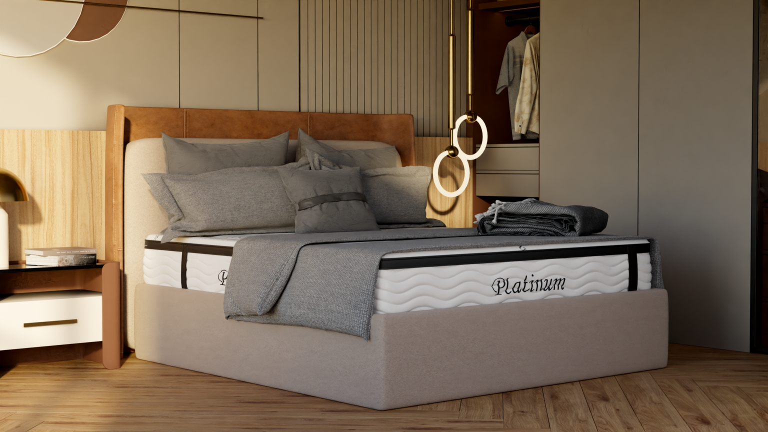 Platinum 3500 Pocket Gel Mattress | Best Double Mattresses for Back ...